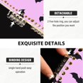 Bat Pattern Pink A5 Notebook Set of 2 Refillable 60 Sheets Detachable ...