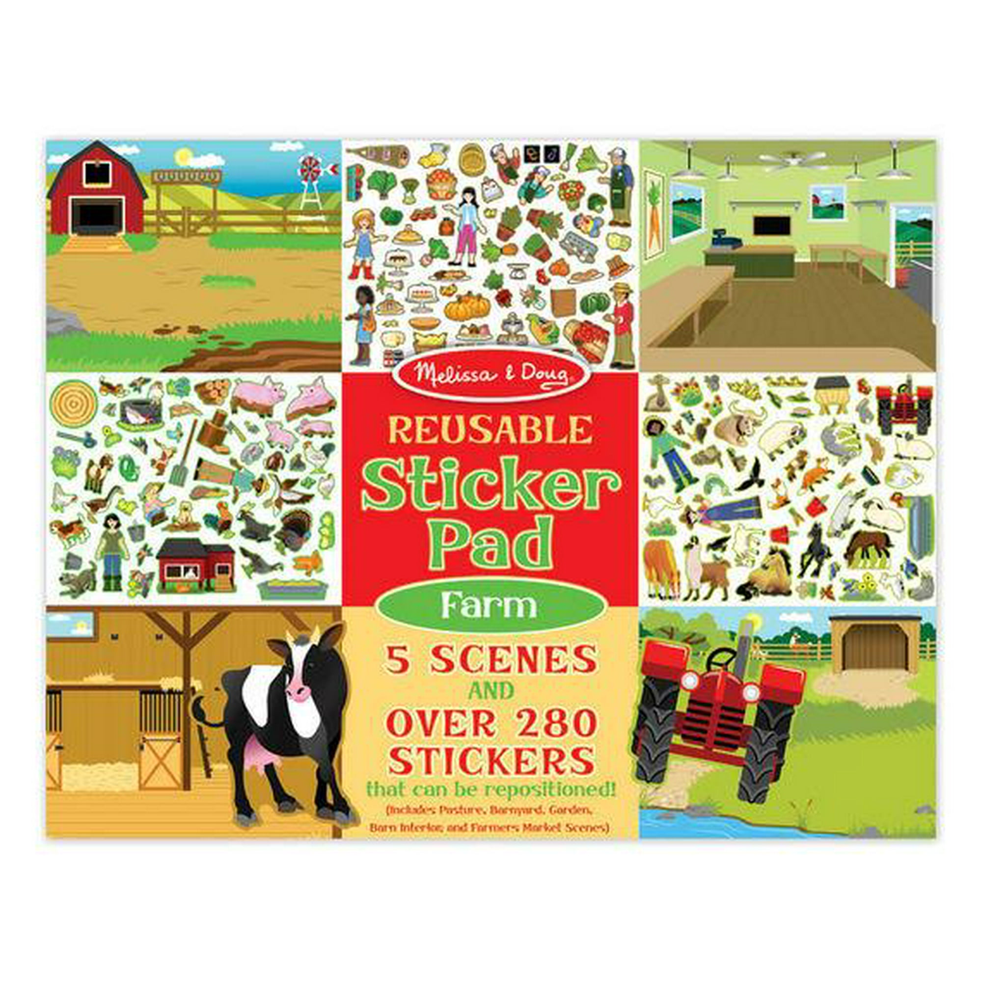 Click here for Melissa & Doug - 30501 Reusable Sticker Pad: Farm prices