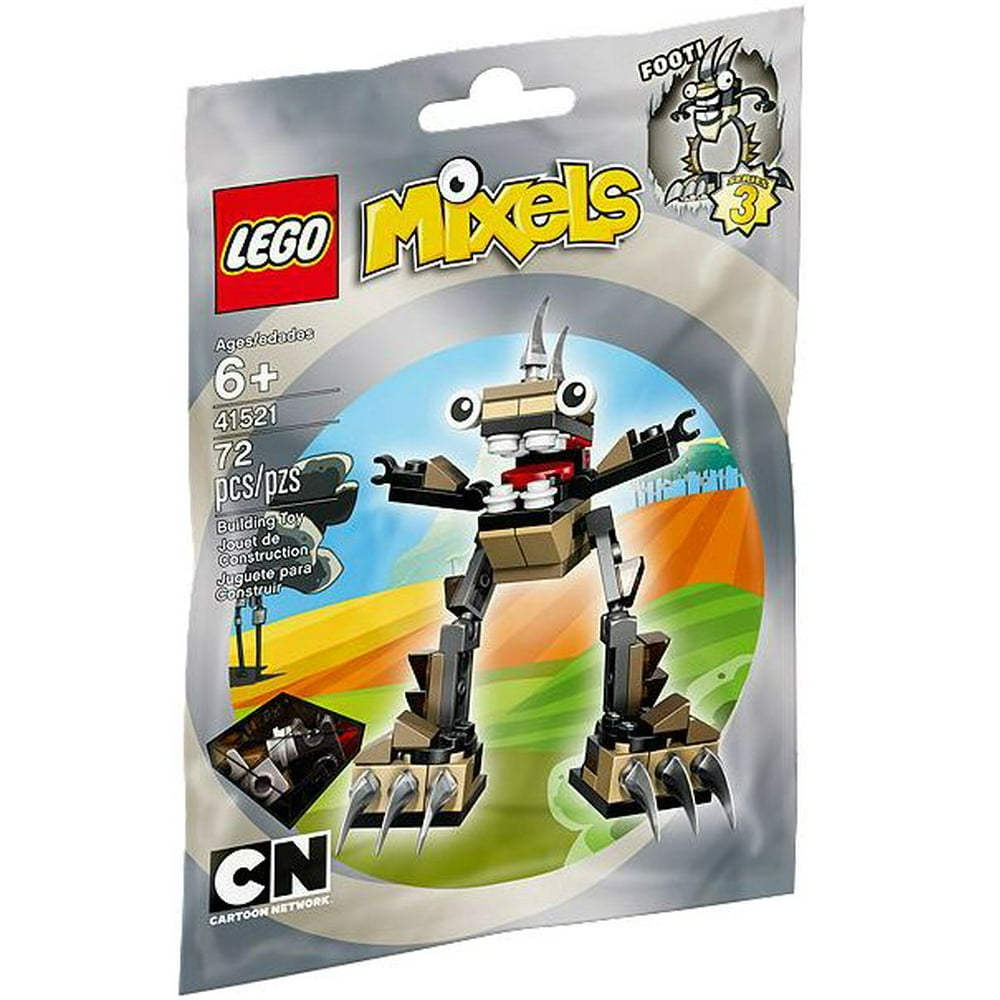 LEGO Mixels Series 3 FOOTI Set #41521 - Walmart.com - Walmart.com
