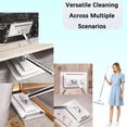 Hands-Free Multi-Purpose Flat Mop- Lazy Cleaning, Snap Grip MiniMop ...