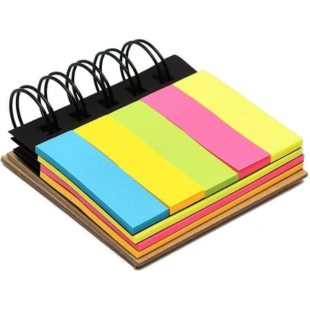 Sticky Note Set With Spiral Binding (die-cut, 200 Sheets, 3 Pack ...