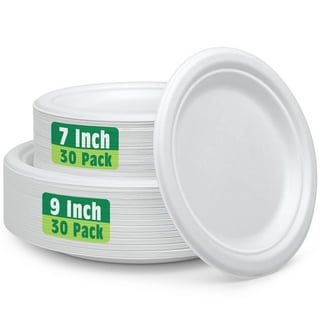 Hefty Style Small Foam Plates, Square, Red, 7 Inch, 40 Count - Walmart.com