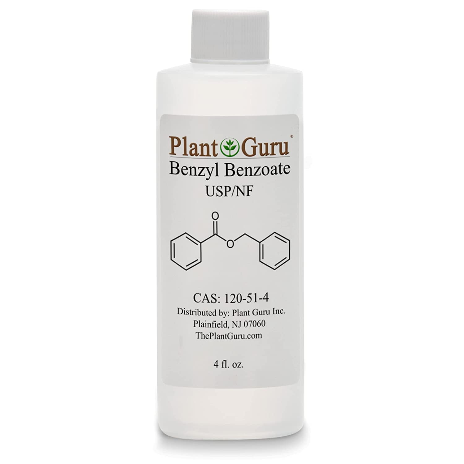 Benzyl Benzoate USP Grade Liquid 4 fl. oz. - Great for Fragrance/Aroma ...