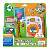 LeapFrog Fun-2-3 Instant Camera Educational Pretend Photo Camera Toy ...
