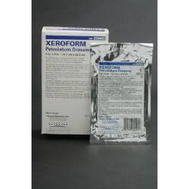 Xeroform Petrolatum Impregnated Dressing, 5 X 9 Inch Gauze Bismuth ...