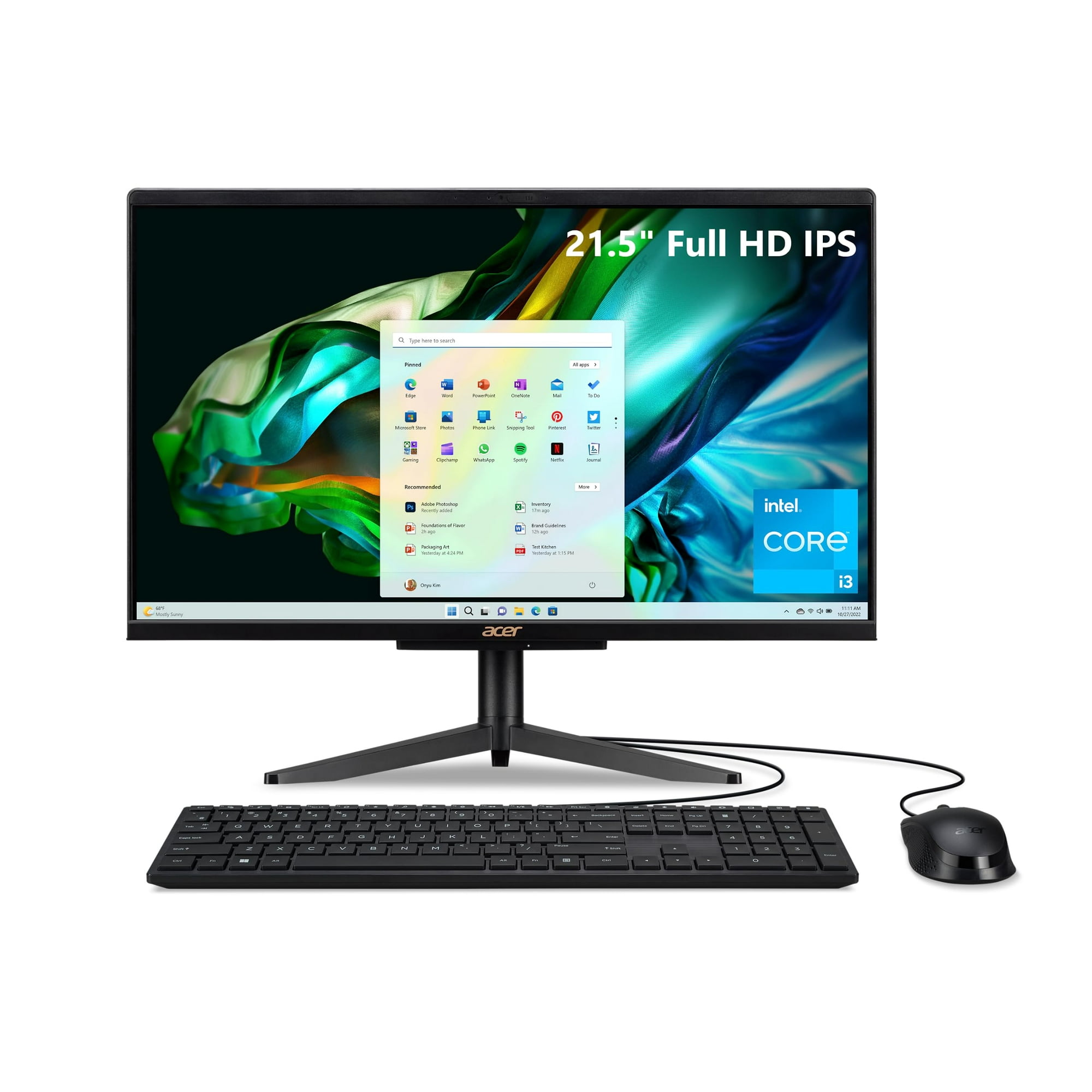 Click here for Acer Aspire C22-1610-Ua91 Aio Desktop 21.5 Intel C... prices