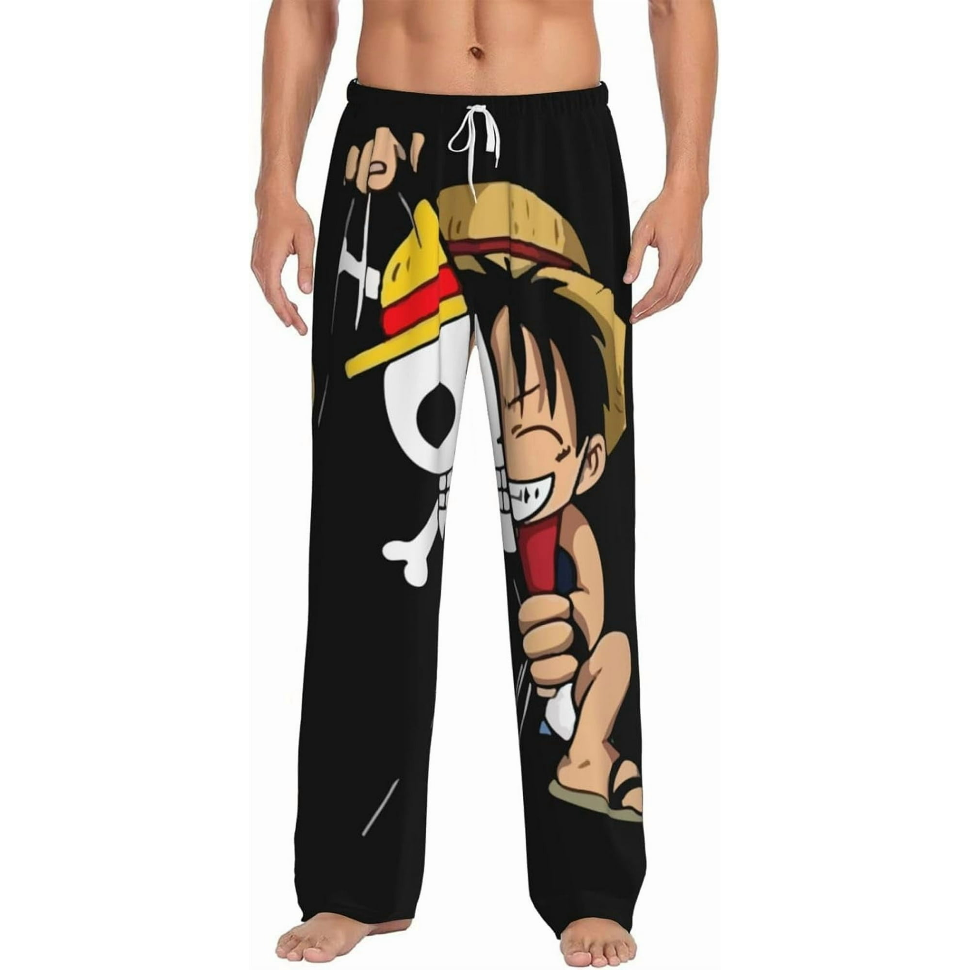 Click here for Boner Mens Pajama Pant Bottoms One Piece Anime Lou... prices