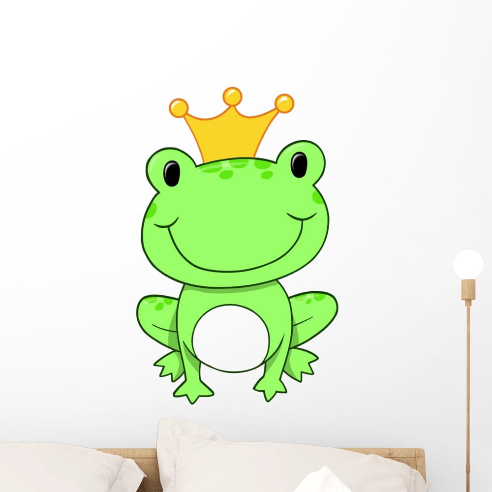 Little Frog Prince Wall Decal Sticker, Wallmonkeys Peel & Stick Vinyl ...