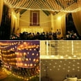 Outdoor 10ft x 6.5ft 200 Led Christmas Net Lights, 8 Modes Mesh Fairy ...