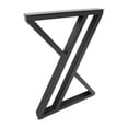 X-Shaped Industrial Metal Table Legs Table Legs with 4 Adjustable Feet ...