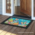 "Briarwood Lane Butterfly Garden Spring Doormat, Indoor/Outdoor, Non ...