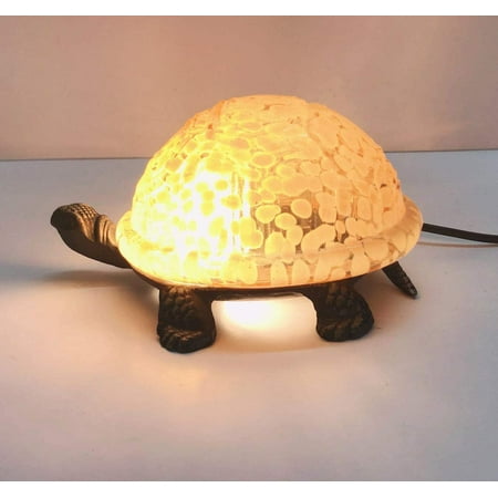 Brown Glass Turtle Night Light，FYBTO ,Animal Night Light Study Balcony ...