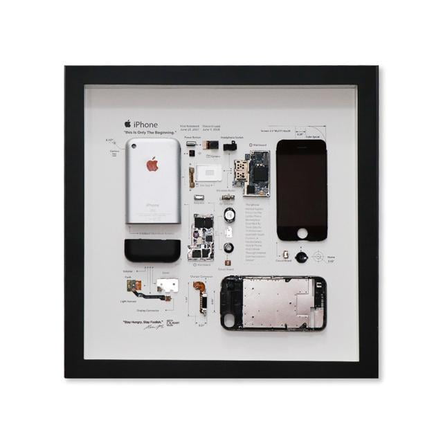 Xreart Deconstructed iPhone Teardown Art Frame | Best Gift for Tech ...