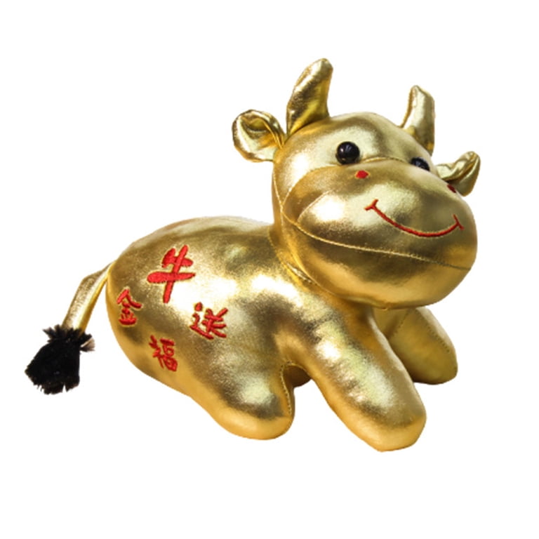 Gold Cow Logo Graphic Design