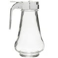 Brybelly 14 oz Maple Syrup Dispenser - Glass Bottle for Pancakes, Honey ...