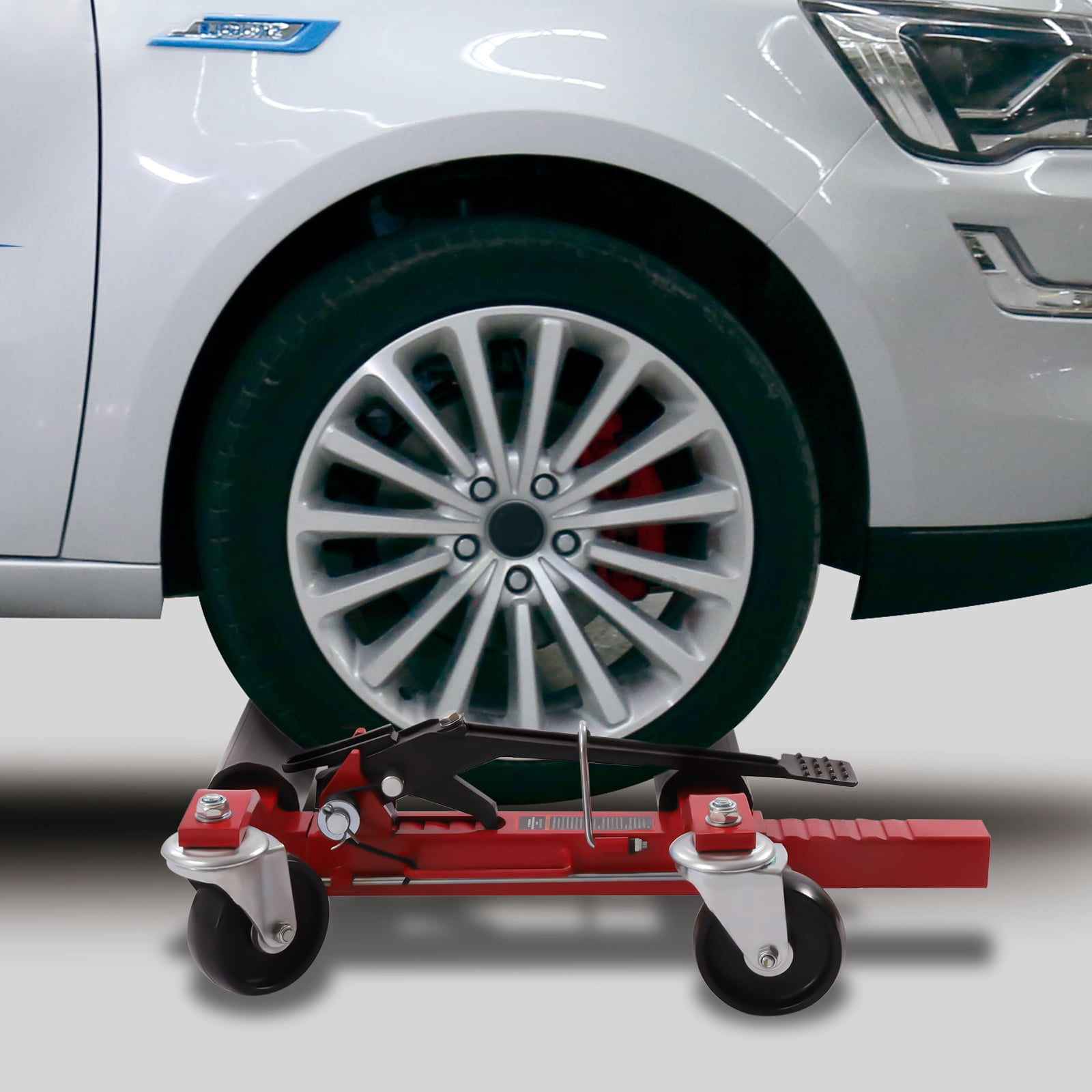 Miumaeov Car Wheel Dolly Heavy Duty Self Loading Dolly with Ratcheting ...