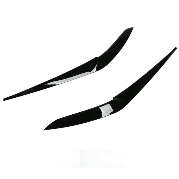 Headlamp Eyebrow Strip,1 Pair Front Headlight Front Headlight Eyebrow ...