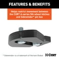 CURT 16992 A-Series 5th Wheel Wedge Kit for Rotating Pin Box - Walmart.com
