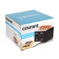 Courant 4-Slice Stainless Steel Toaster with Cool-Touch Plastic, Auto ...