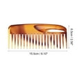 "Vocoste Brown Wide Tooth Comb for All Hair Types, Detangling Hair Comb ...