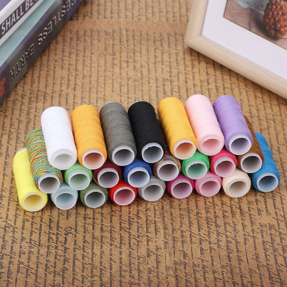 Click here for Staiysm 24 Colors Flat Waxed Thread Cord Cloth Str... prices