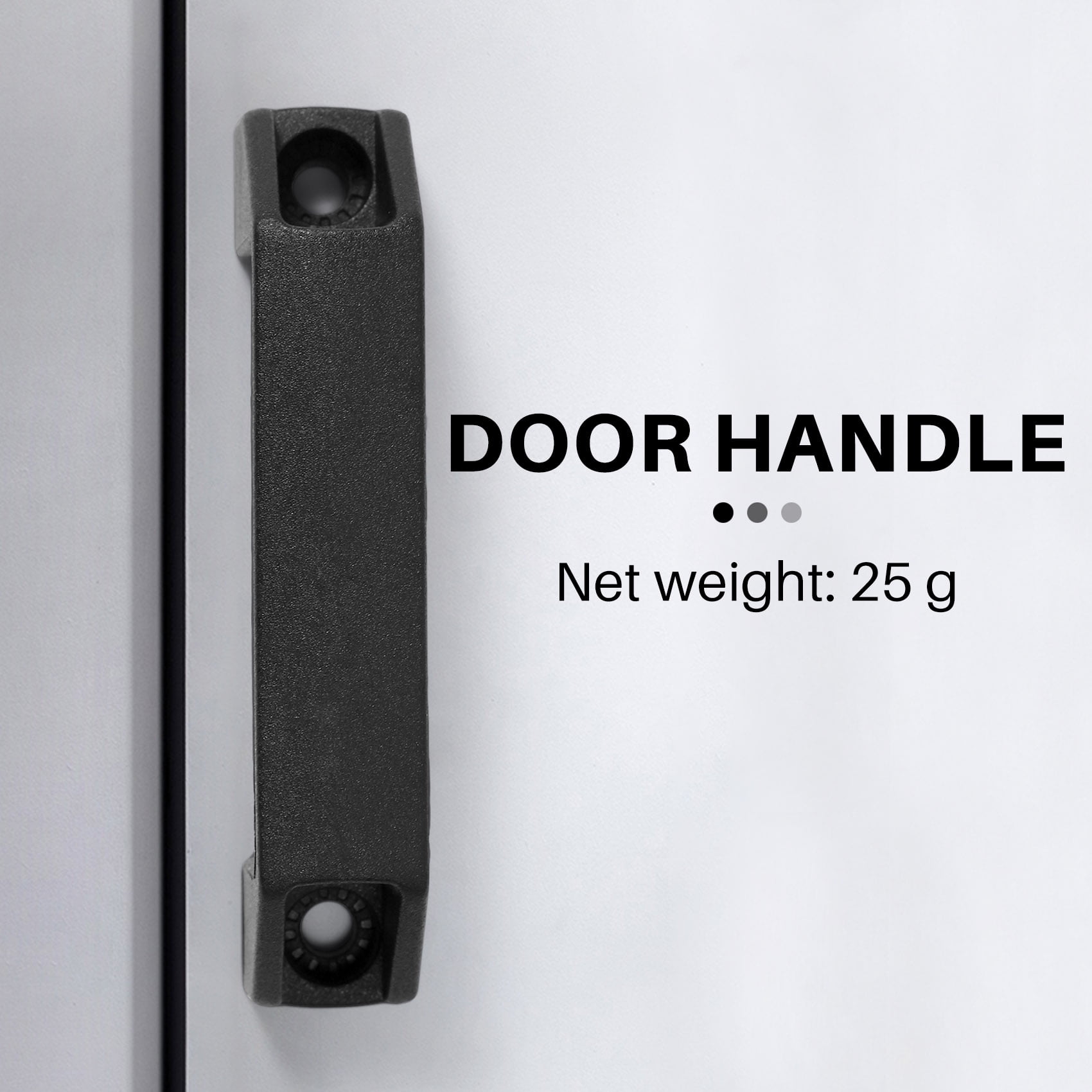 Click here for Unbranded Black 90 Mm 8.9 Cm Hole Spacing Plastic... prices