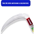 1pc Manganese Steel Billhook Brush Clearing Sickle for Grass,Weeding ...