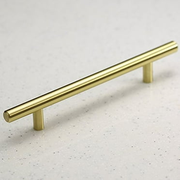 Lucite on Satin Gold - Pull - 128mm Hole Centers, 7" Overall Length ...