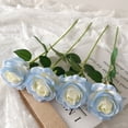 Farfi Vivid Simulation Roses Decorative Elegant Ecuadorian Artificial ...