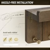 Rebee Vision Small Key Holder Wall Mount - Mini Key Holder for Wall ...