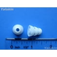 6 Large (L) White Triple Flange Replacement Eartips for Monster In-Ear ...