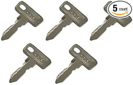 (5) Club Car DS & Precedent Gas/Electric Golf Cart Key Replacement For ...