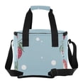 DIXRUYEE Cute Strawberry Pattern Cooler BagWaterproof 600D Oxford Cloth ...