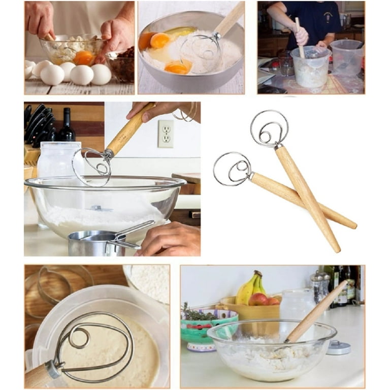 Manual Dough Blender Whisk Price History Of Stainless Steel Atta ...