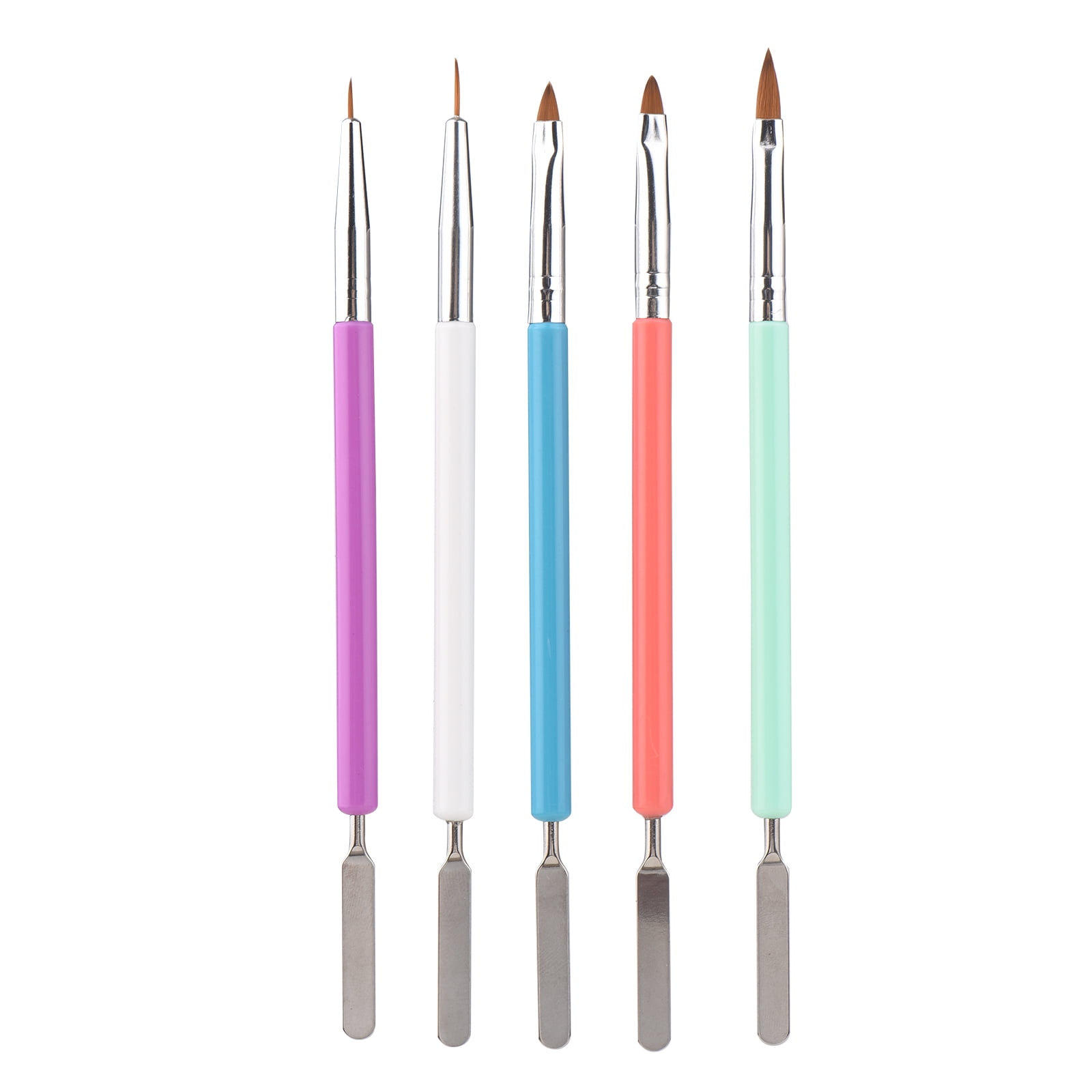 Click here for Amdohai 5pcs Acrylic Nail Liner Paint Brush Stainl... prices