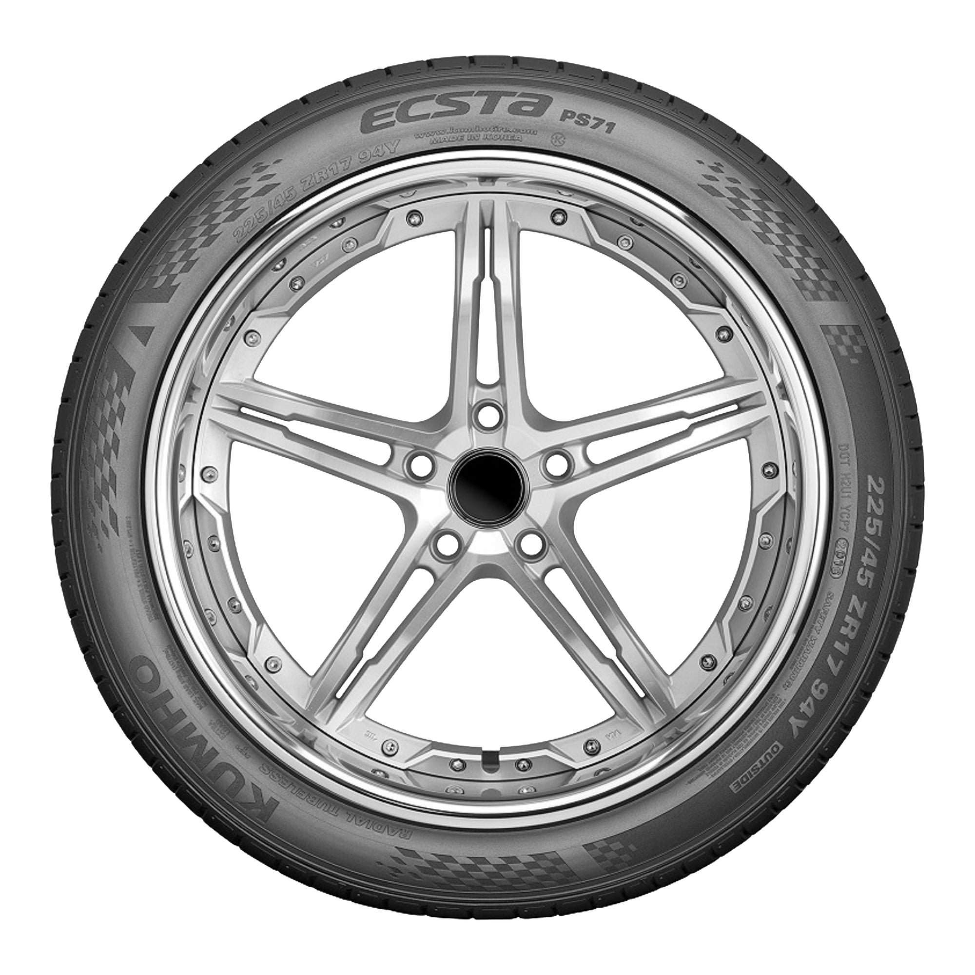 255 40 R17 PS71 ECSTA 94W 4C RFT XRP KUMHO Run Flat | Bodega Aurrera en ...