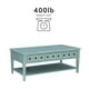 Powell Sadie 3-Drawer Coffee Table with Shelf, Teal - Walmart.com