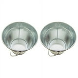 Tin Pail: 6 inches tall, 7.25 inch diameter - Walmart.com