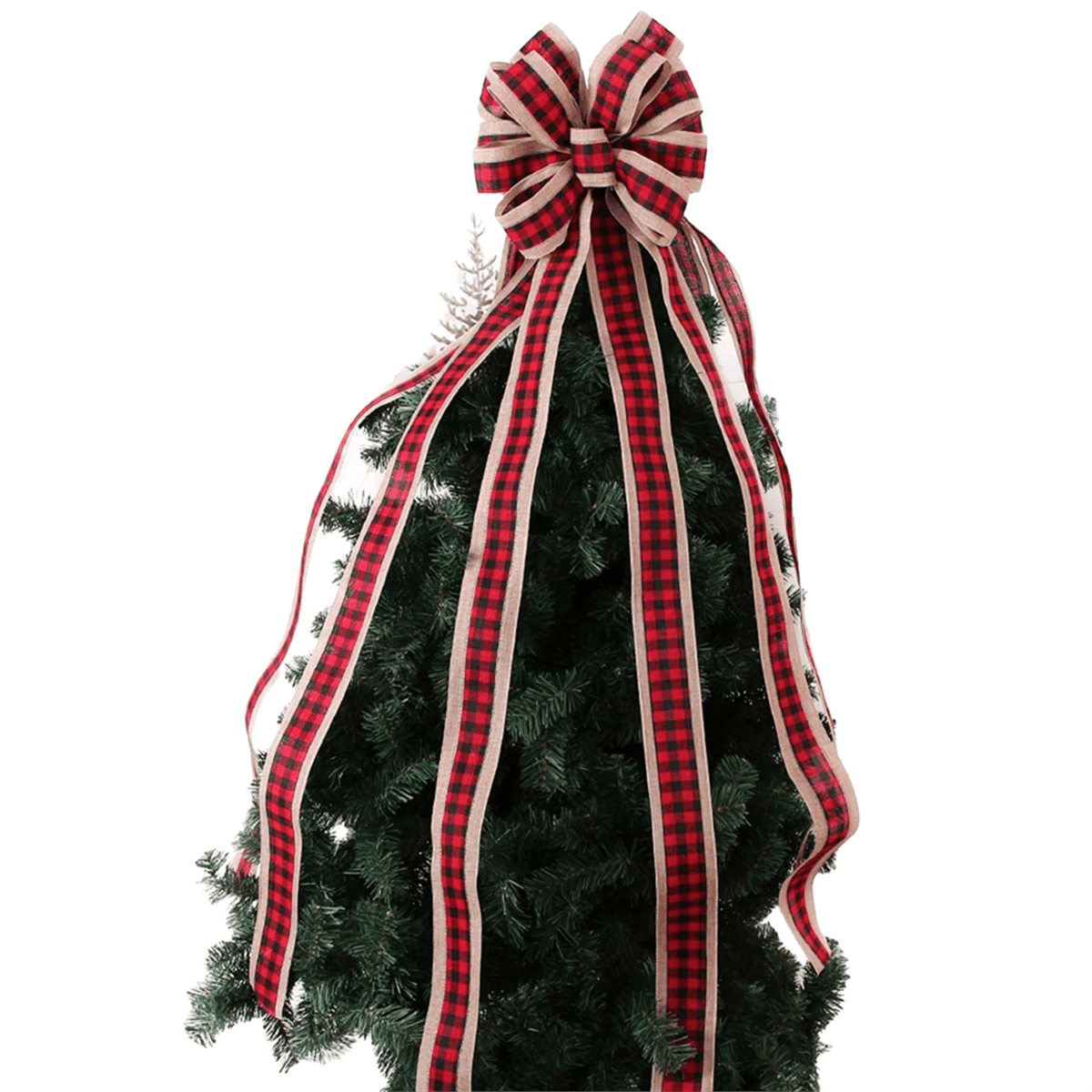 Click here for Unbranded Large Red Bows With Edge And Long Stream... prices