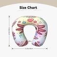 Travel Pillow Memory Foam, Head Neck Support Airplane Pillow For ...