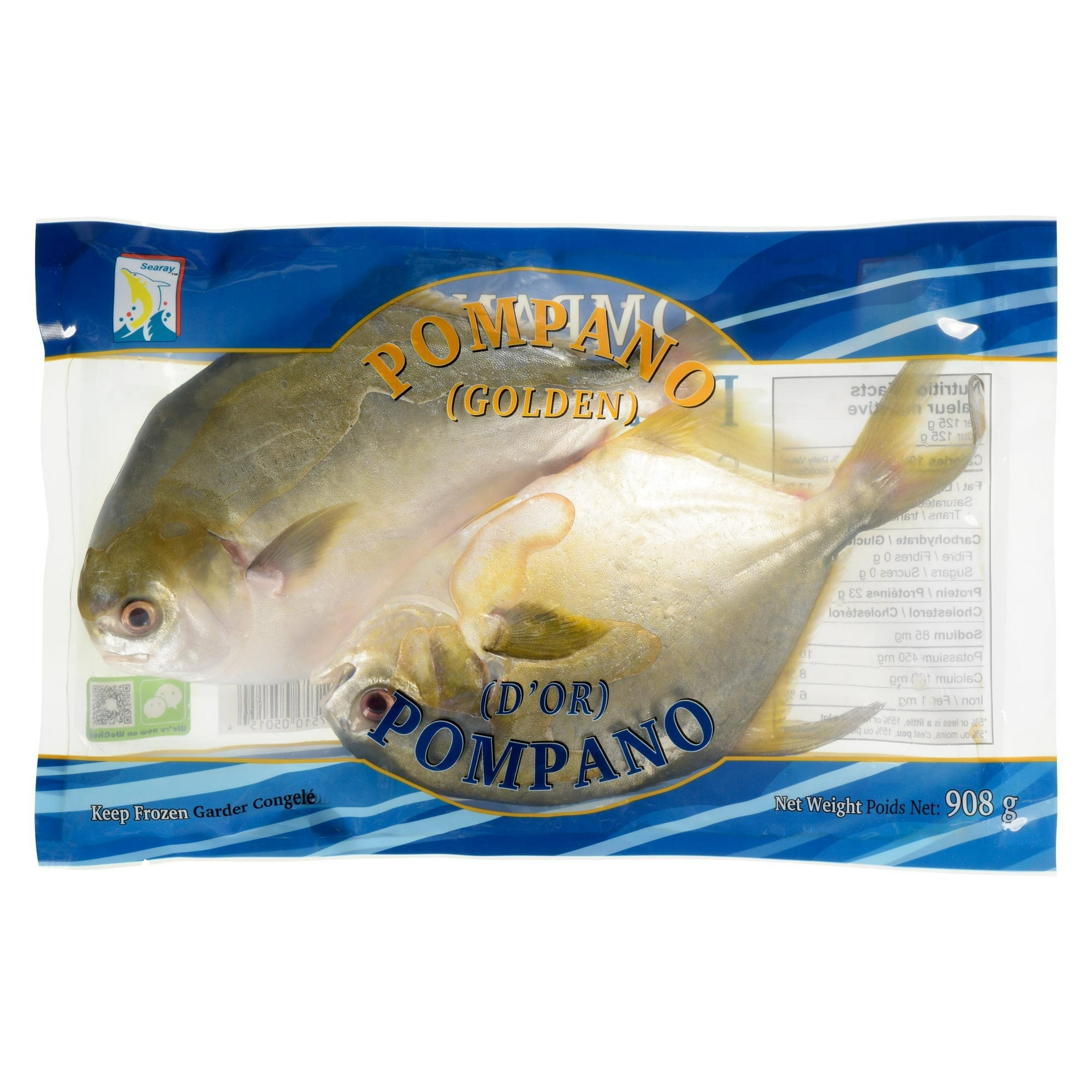 Click here for Sea Ray Searay Pompano Golden 400-500g/Pc prices