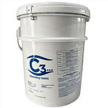 Clorox Xtra Blue 40 Pound 80 Tab Pool and Spa 3 Inch Long Lasting ...