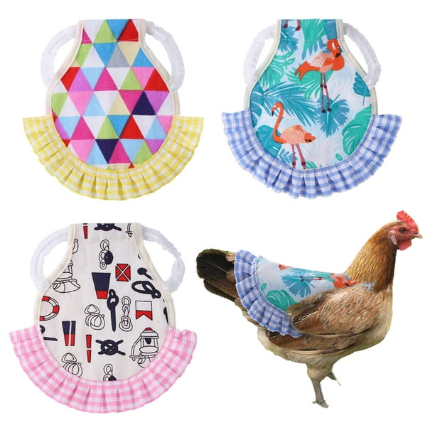 3 PCS Chicken Saddles, Hens Saddles for Hen Apron, Chicken Protector ...