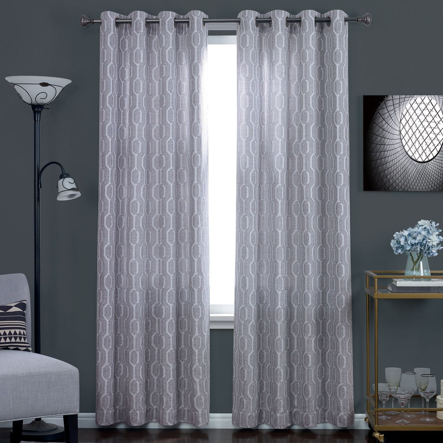 Click here for Hometrends Ivan 84 Grommet Blackout Window Curtain... prices