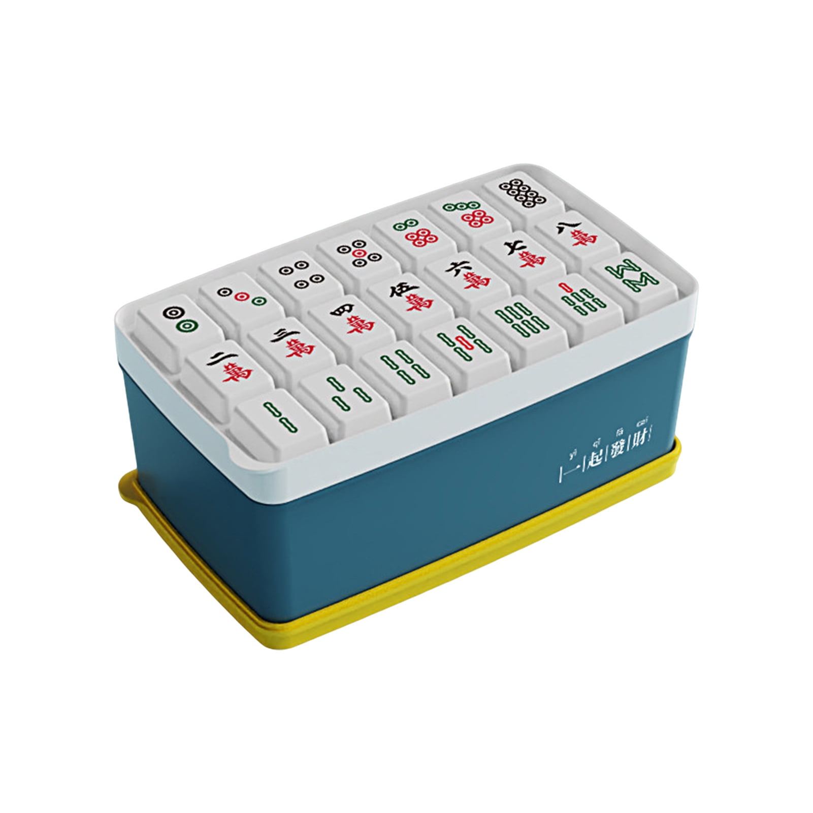 Hahasong DIY 21-Grid Mahjong Pattern Ice Mold with Lid: Stackable ...