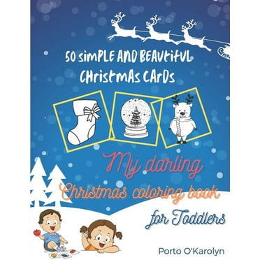 Merry christmas (Kids coloring activity book) : Merry christmas (Kids ...