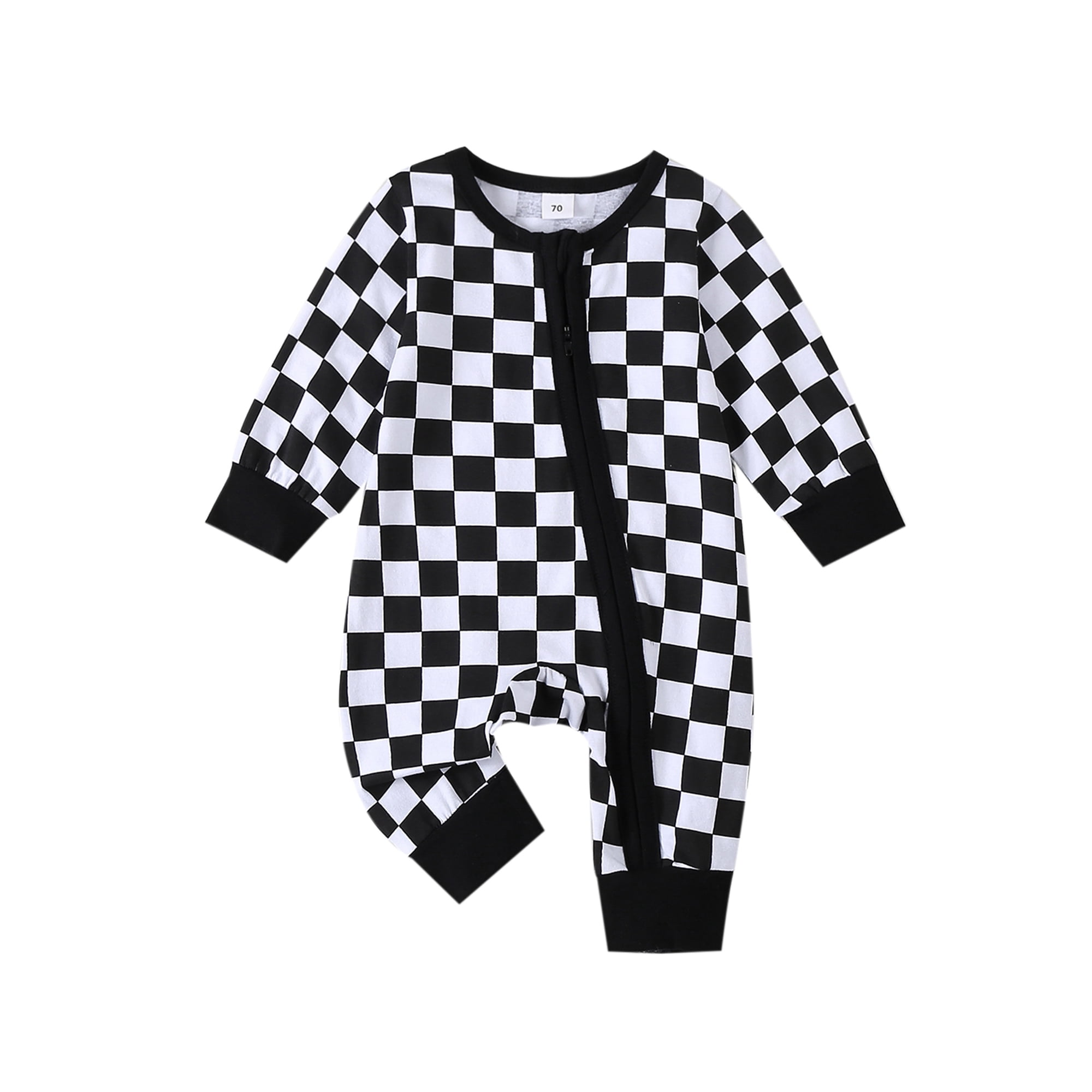 Click here for Gupgi Infant Boy Plaid Jumpsuits Checkerboard Long... prices