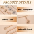 2Pcs 2 Colors Alloy Link Chain Belts Waist Belt for Shirt Dress ...