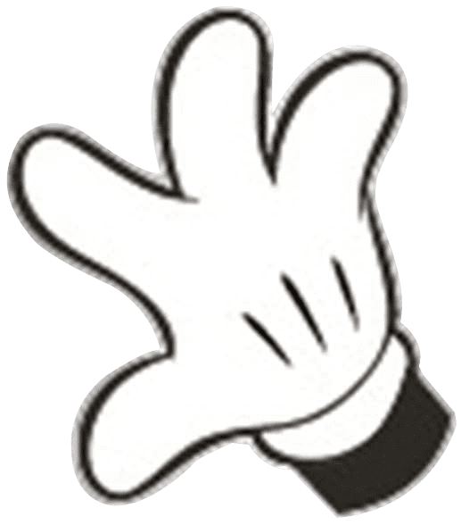 Mickey Hand Pin Disney License - Walmart.com