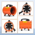 Industrial Utility Blower, High-Velocity Ventilation Extraction, with ...